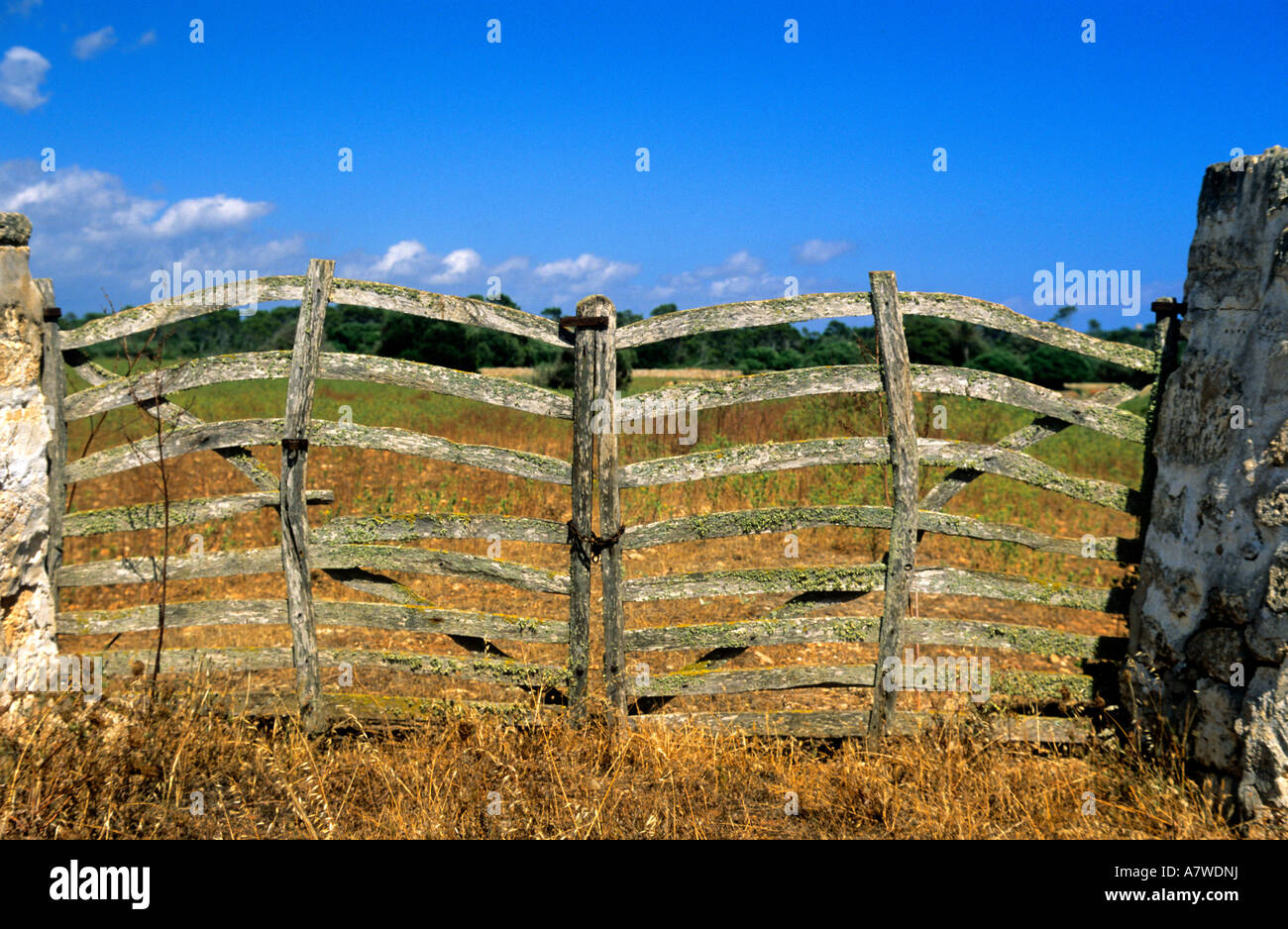 Menorca fences hi-res stock photography and images - Alamy