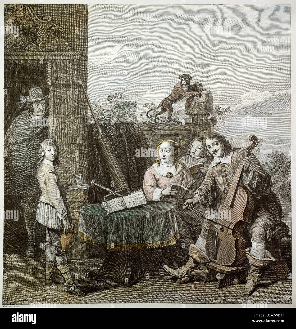 Teniers, David the Younger 15.12.1610 - 25.4.1690, Flemish painter ...