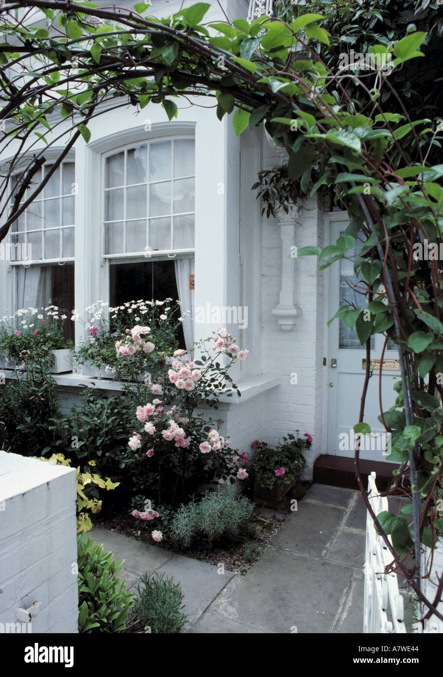 Two Open Windows Stock Photo - Alamy