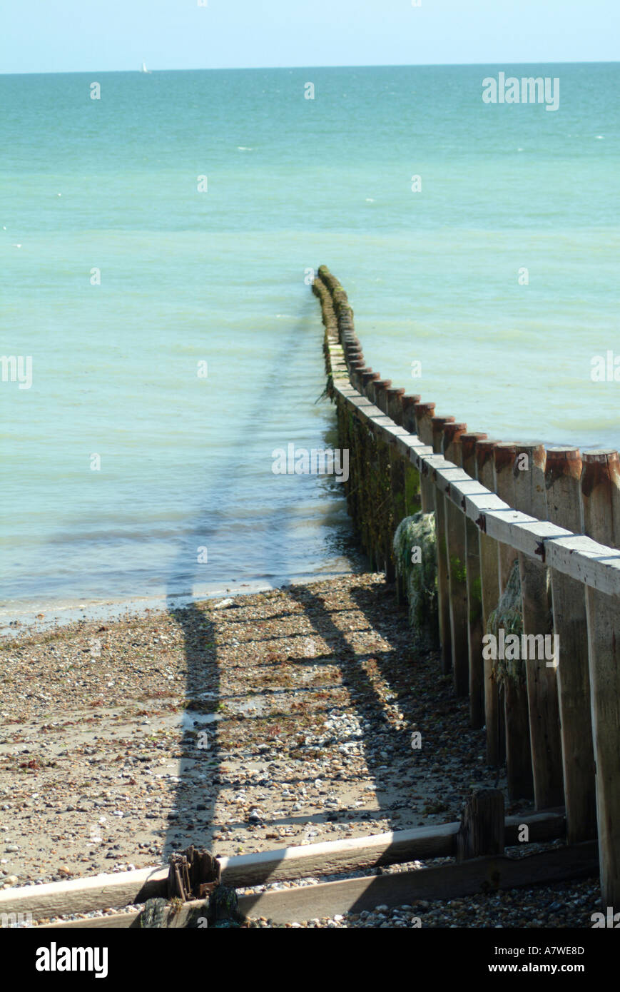 Climping sea erosion hi-res stock photography and images - Alamy