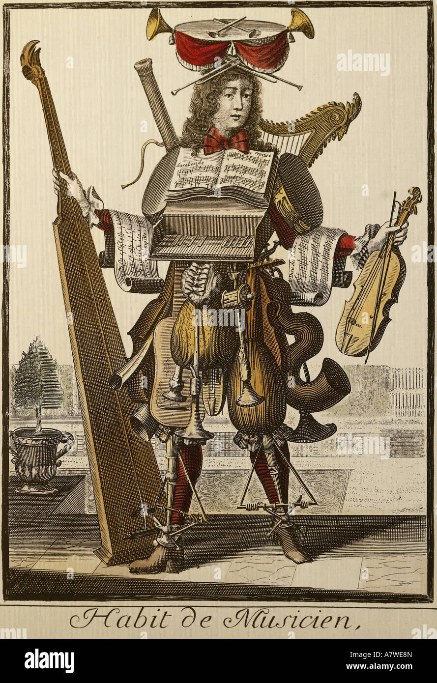 17th century musicians hi-res stock photography and images - Alamy
