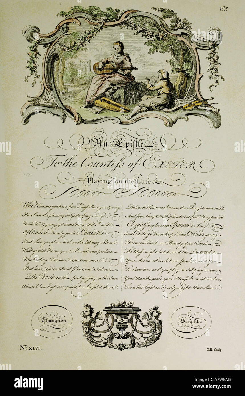 writing, scripture, handwriting by J. Champion, "Epistel to the ...