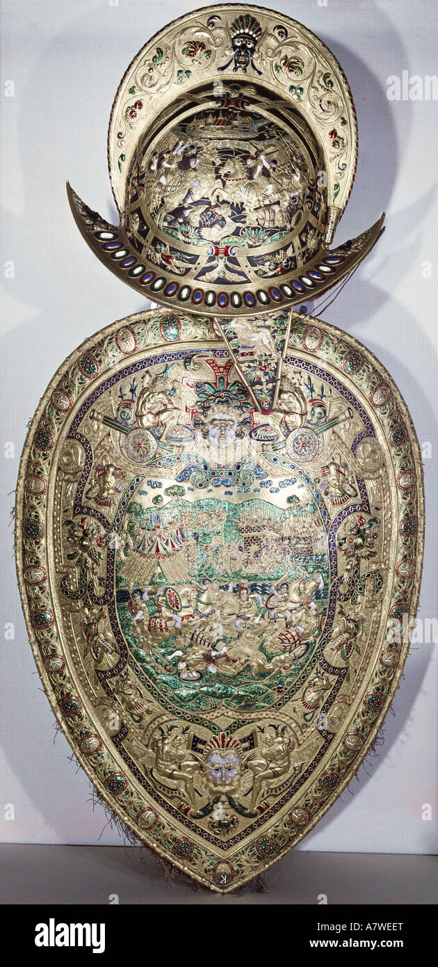 Shield of king charles ix hi-res stock photography and images - Alamy