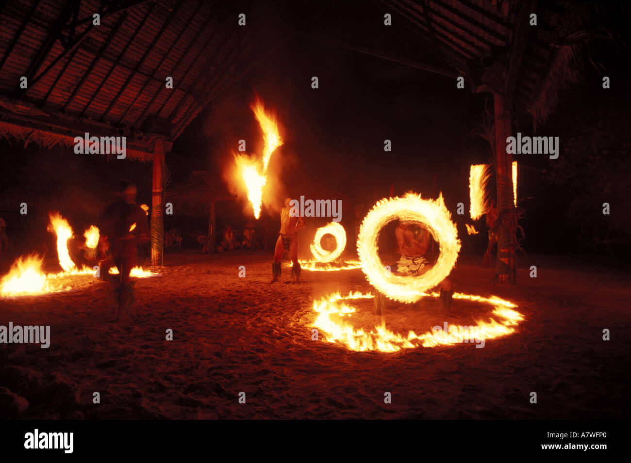 Mo'orea French Polynesia Tiki Village High Resolution Stock Photography ...