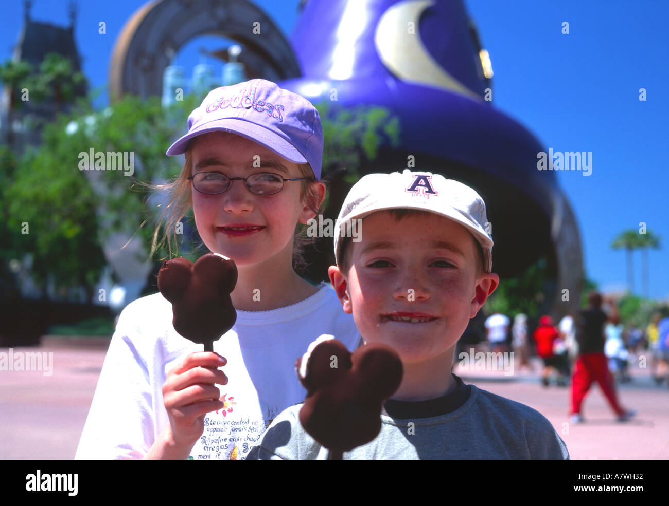 Children With Micky Mouse High Resolution Stock Photography and Images ...