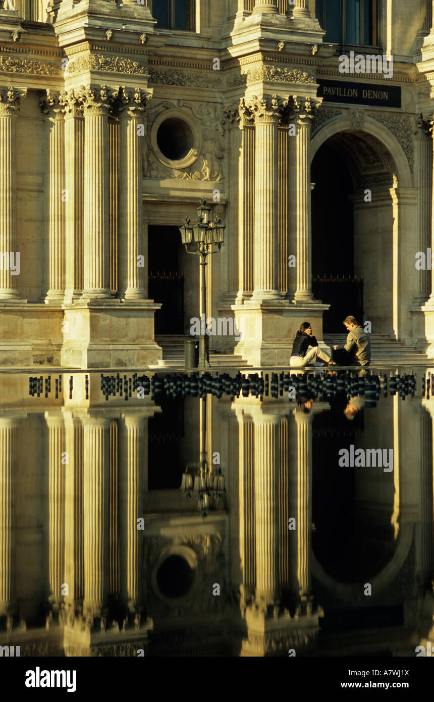 Pavillon Denon Louvre Paris France Stock Photo - Alamy