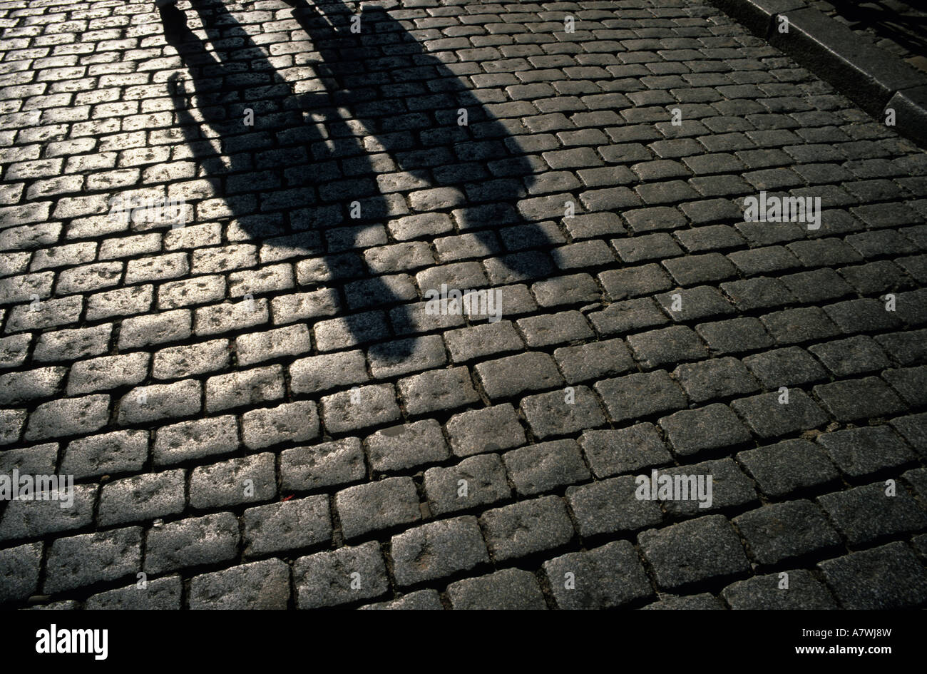 Paving stones Paris France Stock Photo - Alamy