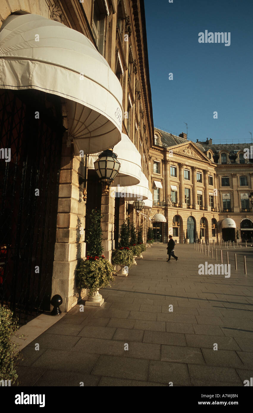Hotel Ritz, Place Vendome, Paris, France Stock Photo - Alamy