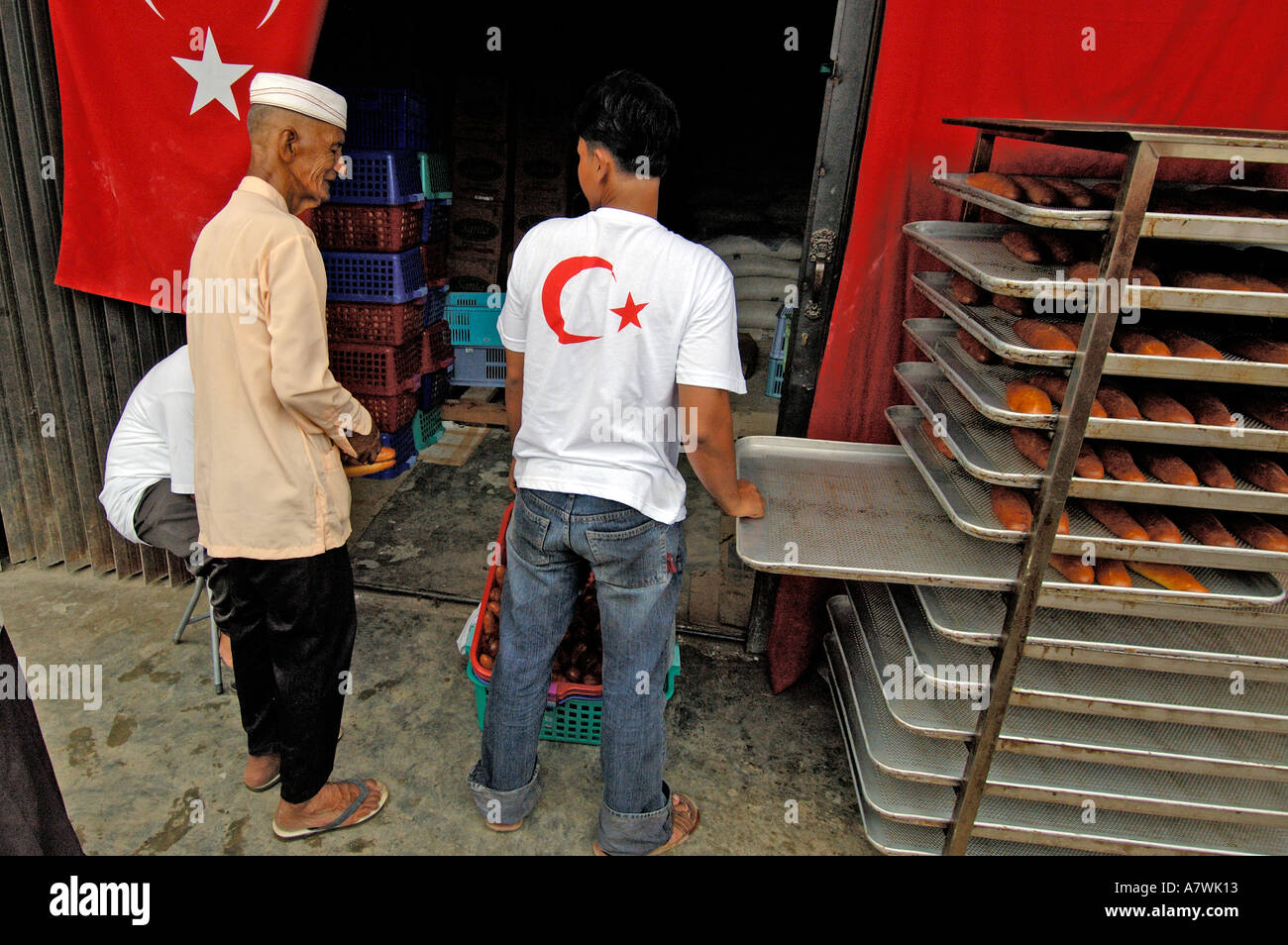 Indonesia Sumatra Banda Aceh Post Tsunami Turkish flag on Turkish ...