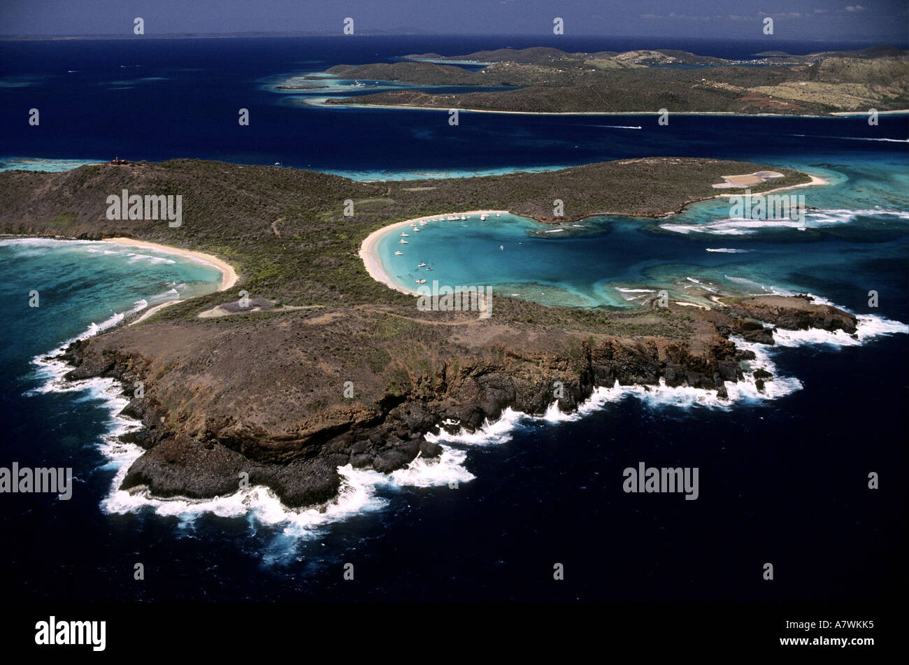 Culebra puerto rico aerial hi-res stock photography and images - Alamy