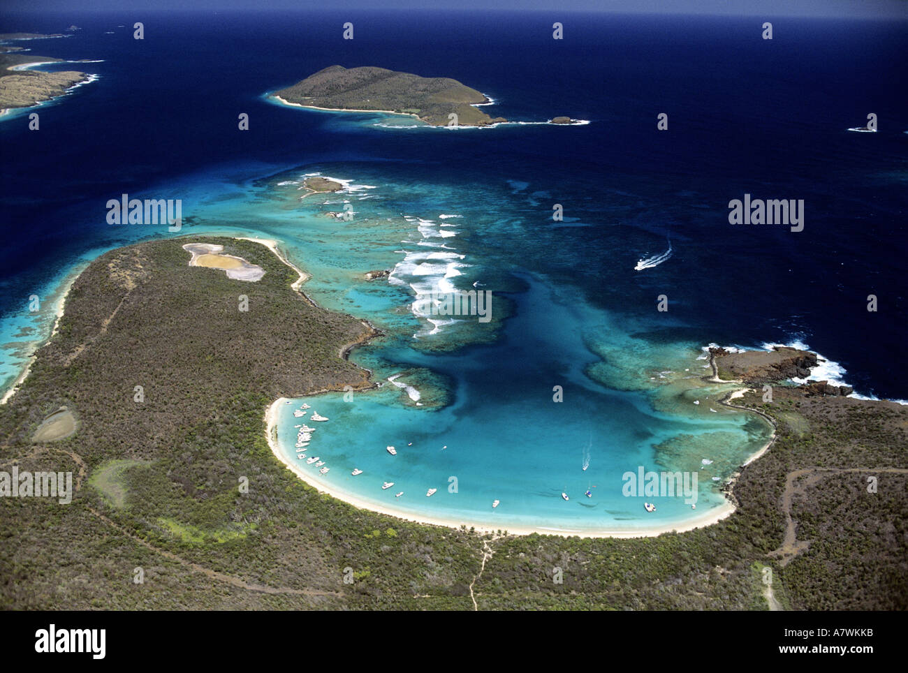 Culebra puerto rico aerial hi-res stock photography and images - Alamy