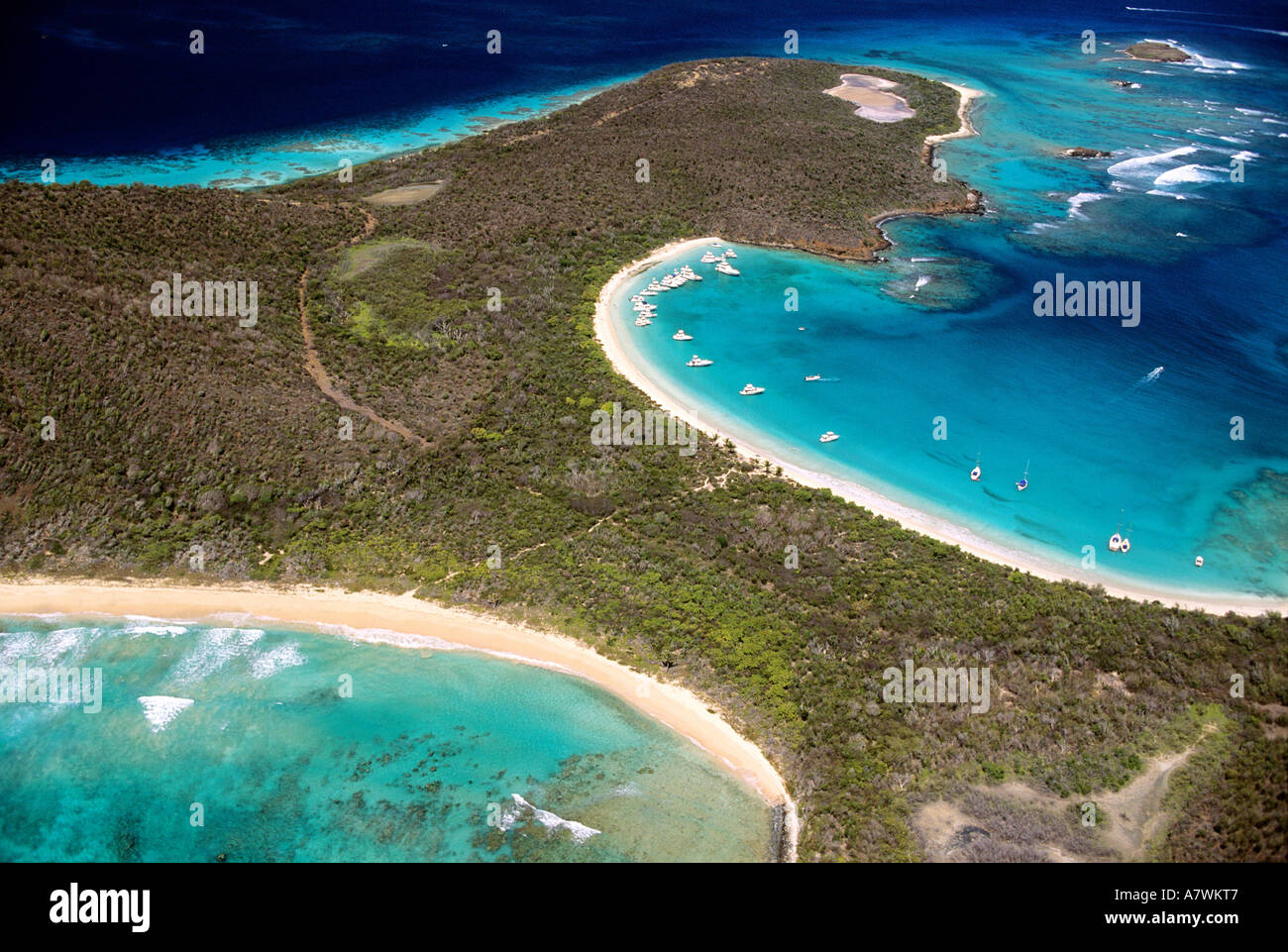 Culebra puerto rico aerial hi-res stock photography and images - Alamy