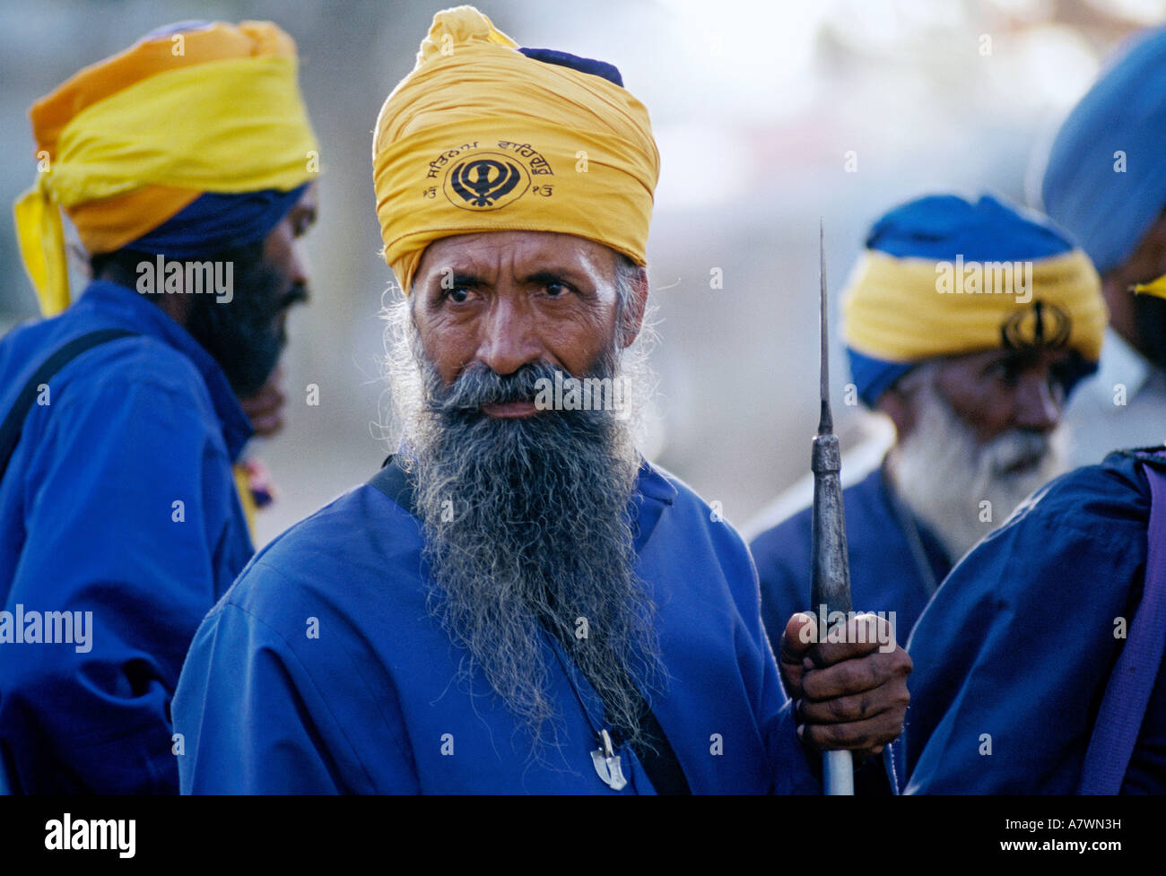 Nihang sikhs hi-res stock photography and images - Alamy