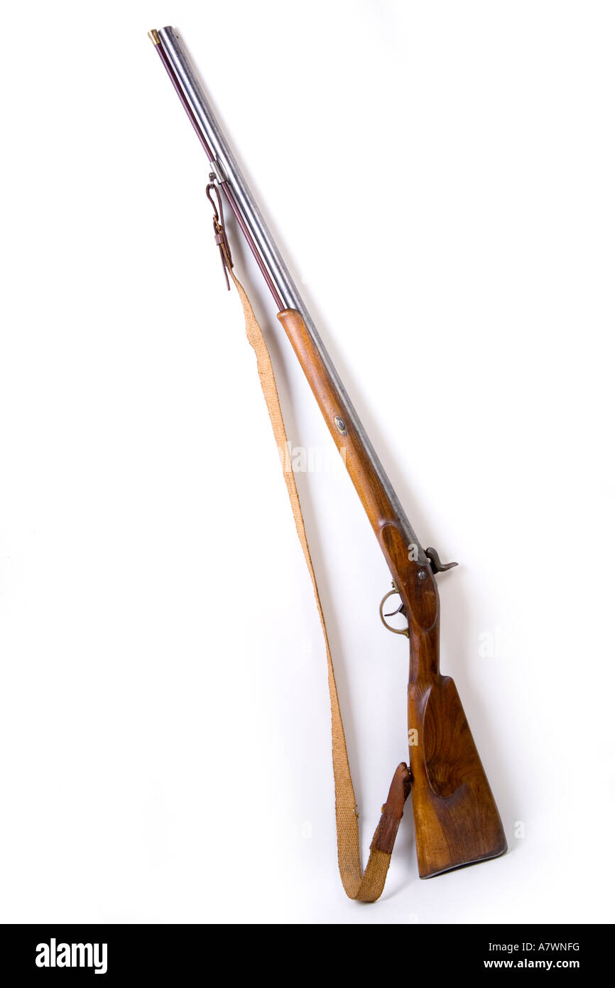 Percussions cap muzzle loader of the 19. th century 14mm Stock Photo ...