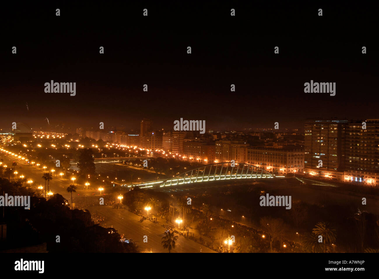 Fireworks at midnight. Valencia. Fallas Las Fallas Valencia Las Fallas ...