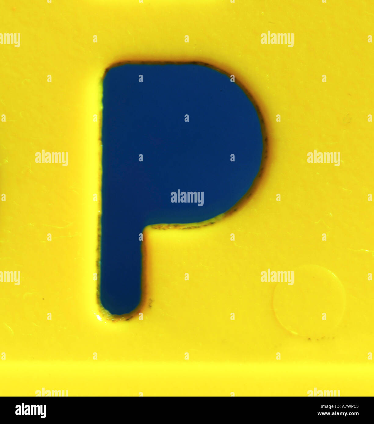 Yellow letter p hi-res stock photography and images - Alamy