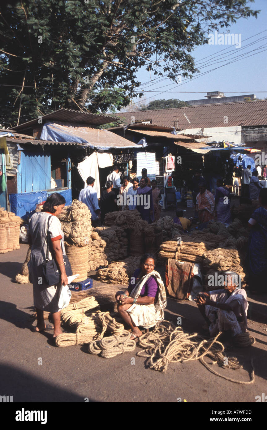GOA Mapusa market Stock Photo - Alamy