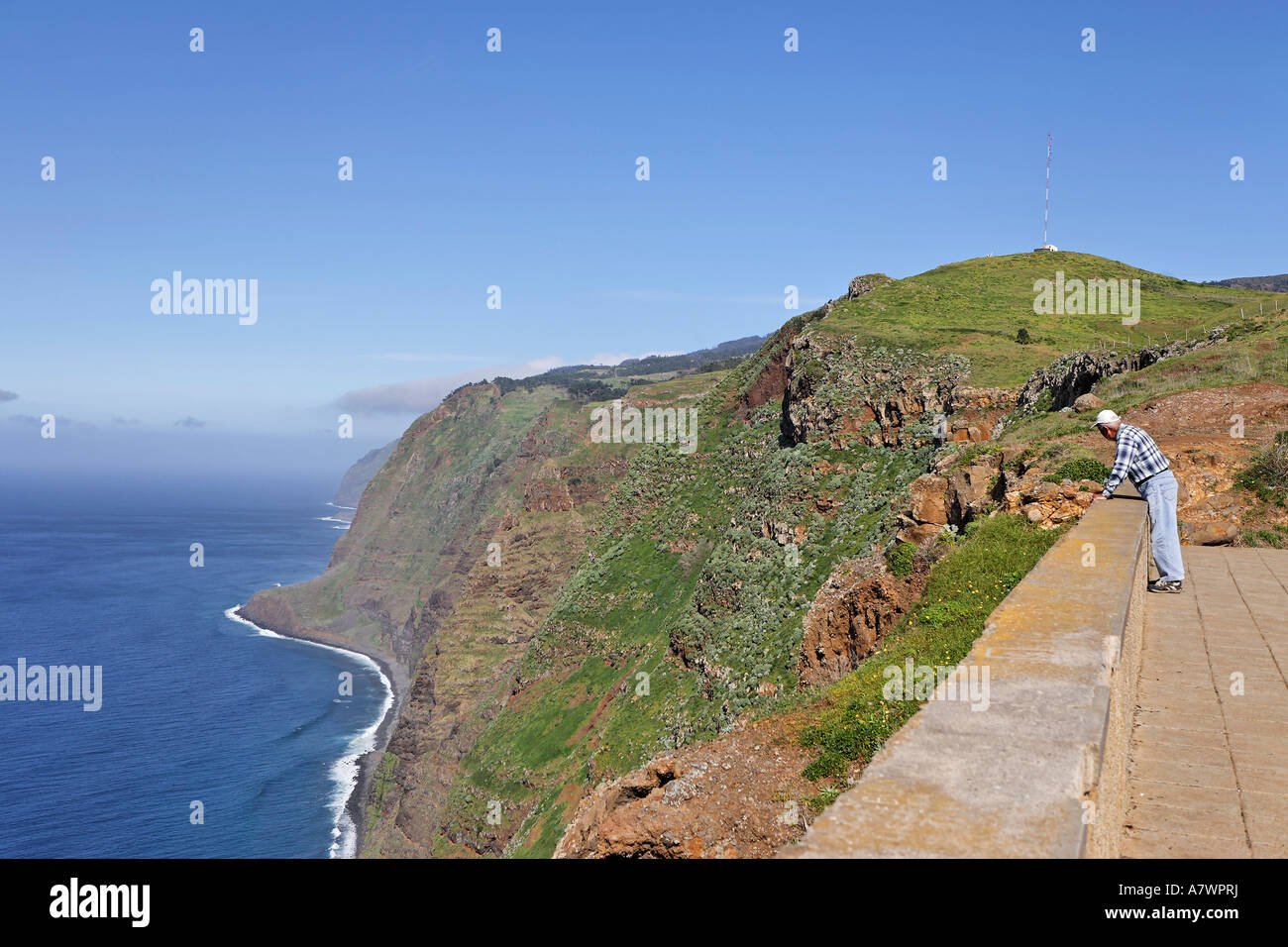 High cliffs, Ponta do Pargo, Madeira, Portugal Stock Photo - Alamy