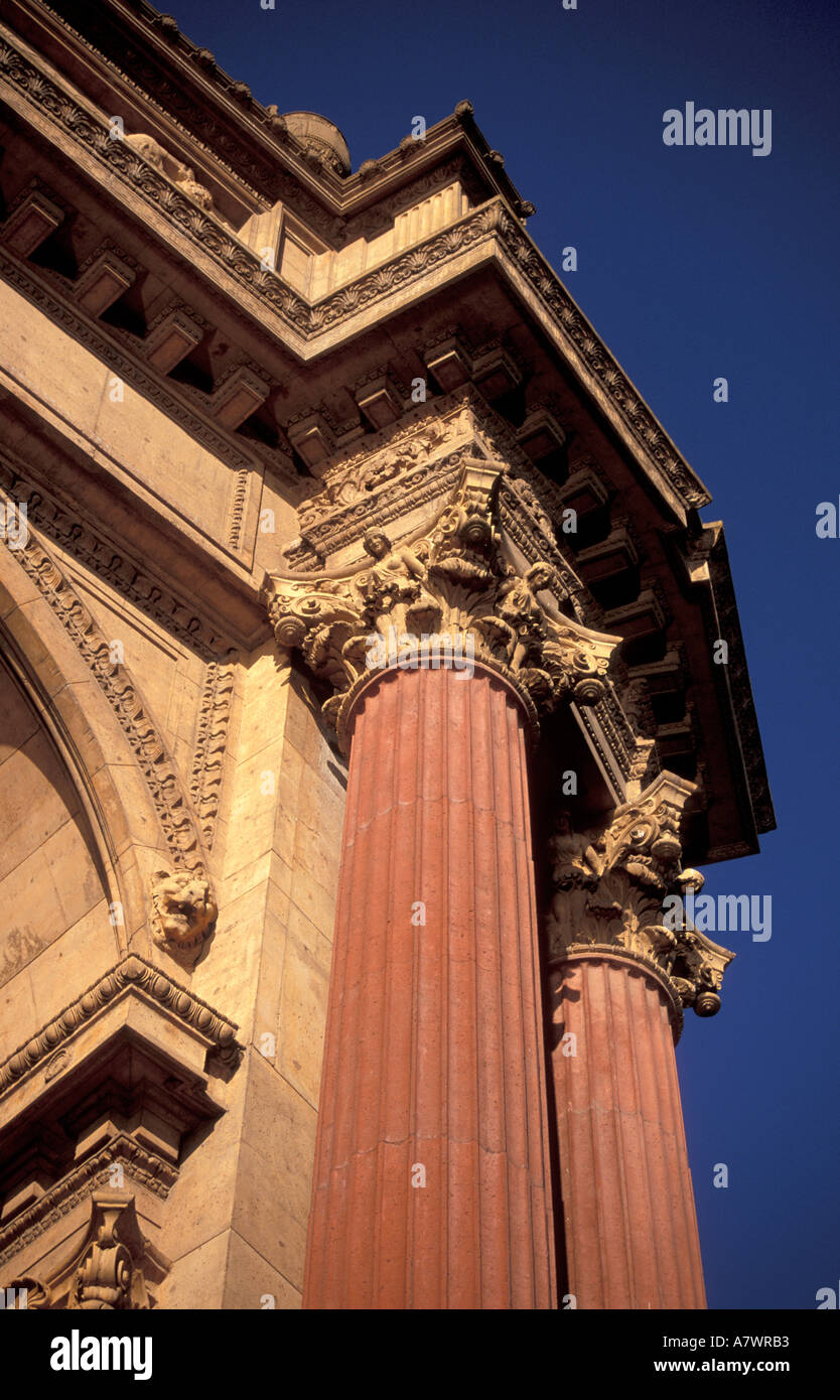 Architectural detail, Palace of Fine Arts, San Francisco, California ...