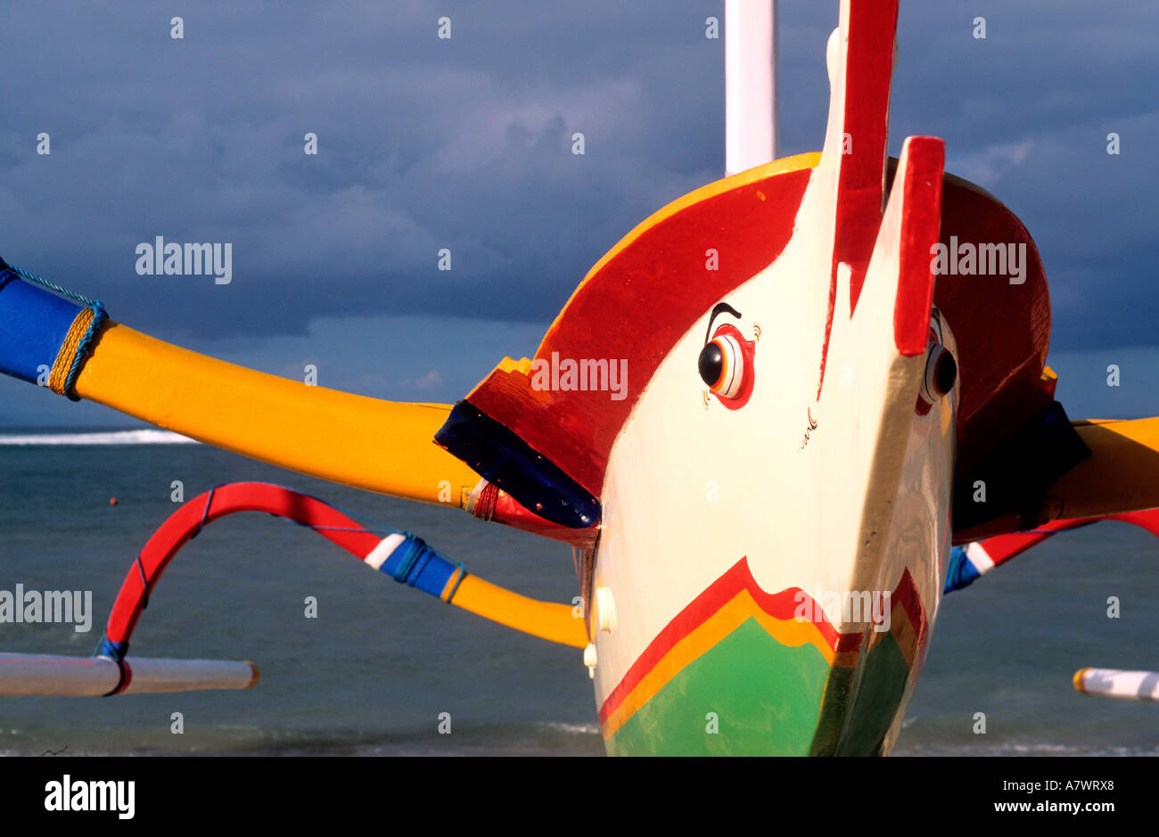 Indonesia, Bali, Sanur beach, sailing boat Stock Photo - Alamy