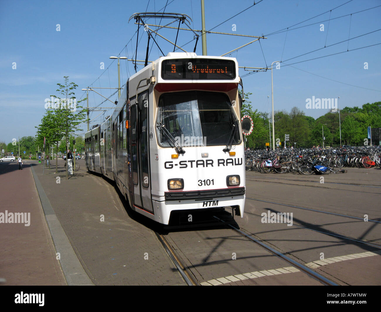 Tram in Den Haag - 2 Stock Photo - Alamy