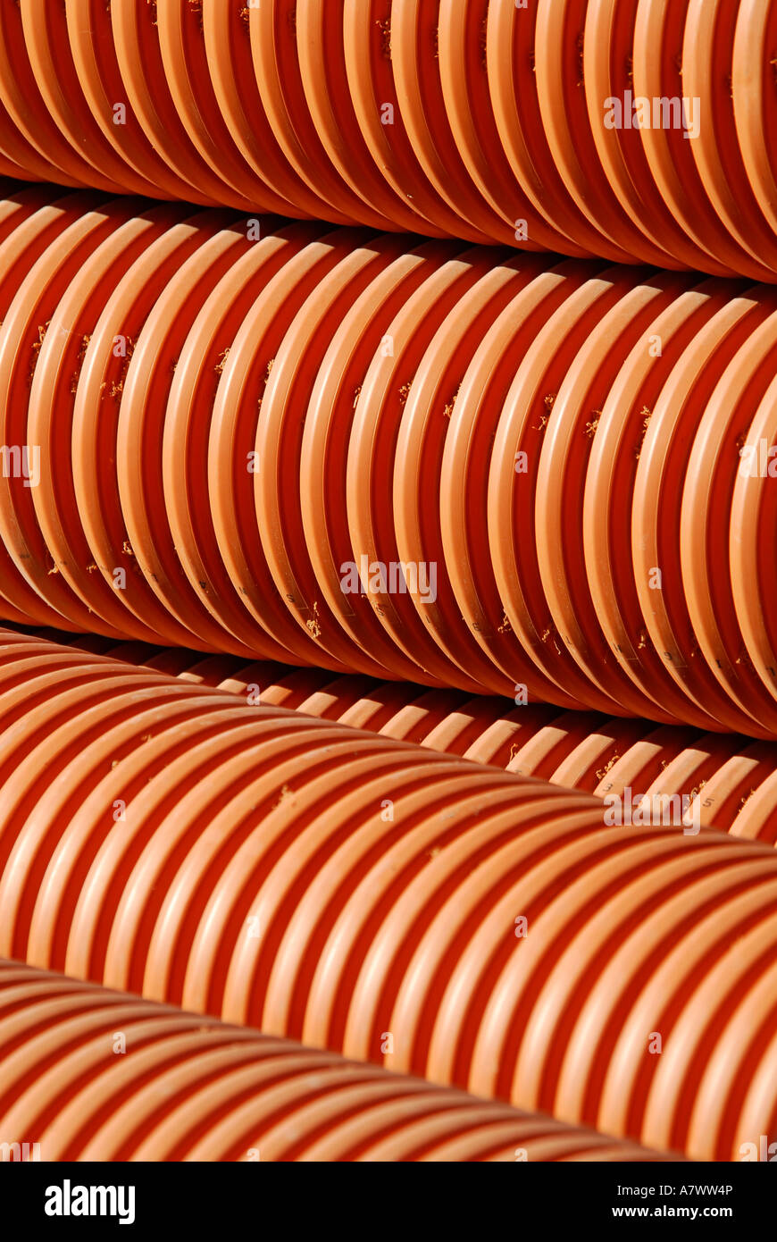 Construction PVC tubes Stock Photo - Alamy