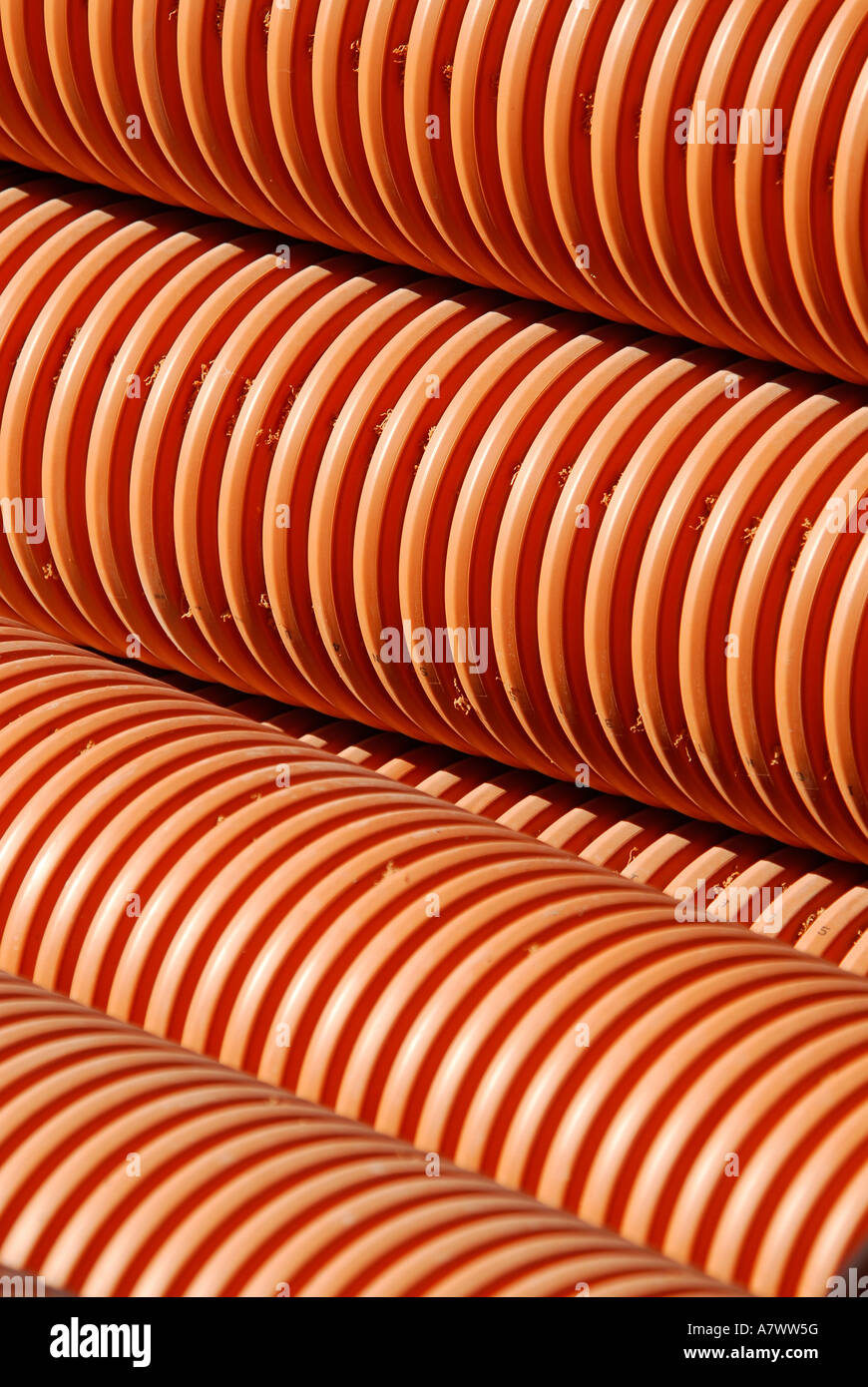 Construction PVC tubes Stock Photo - Alamy