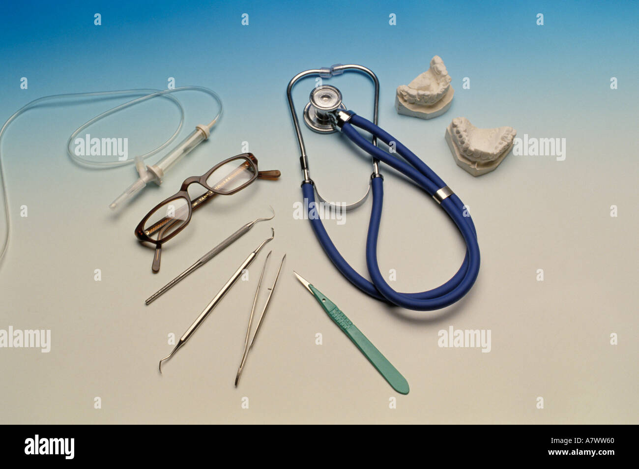 medical tools copy space rx RX Stock Photo - Alamy