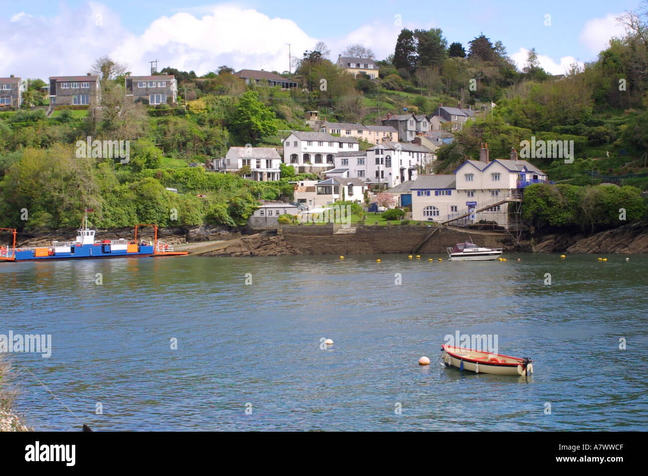 Bodinnick car ferry hi-res stock photography and images - Alamy