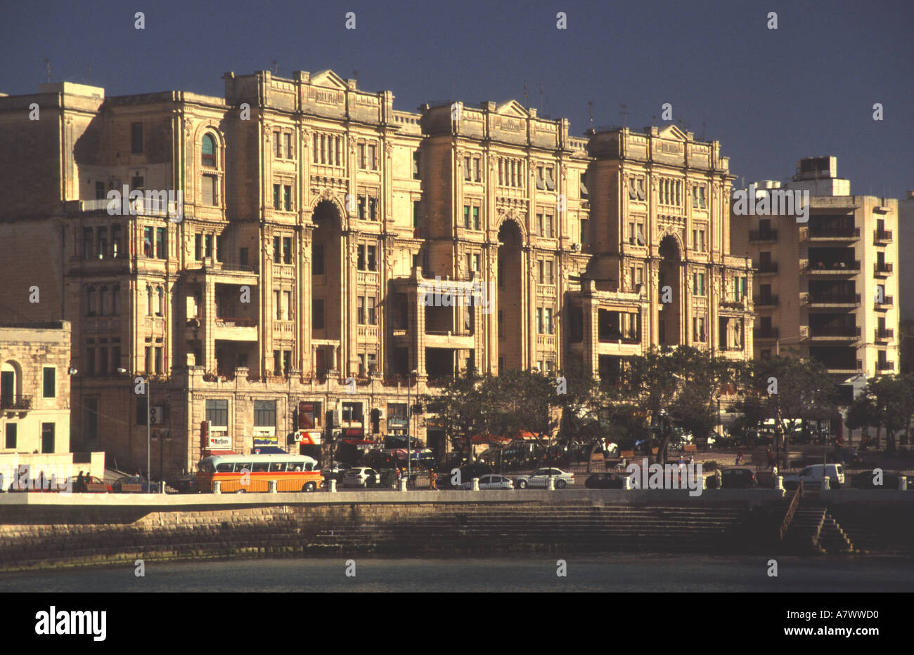 Bay street malta st julians hi-res stock photography and images - Alamy
