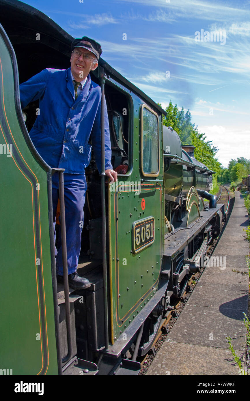 Gwr Steam Locomotive Restored Working High Resolution Stock Photography ...