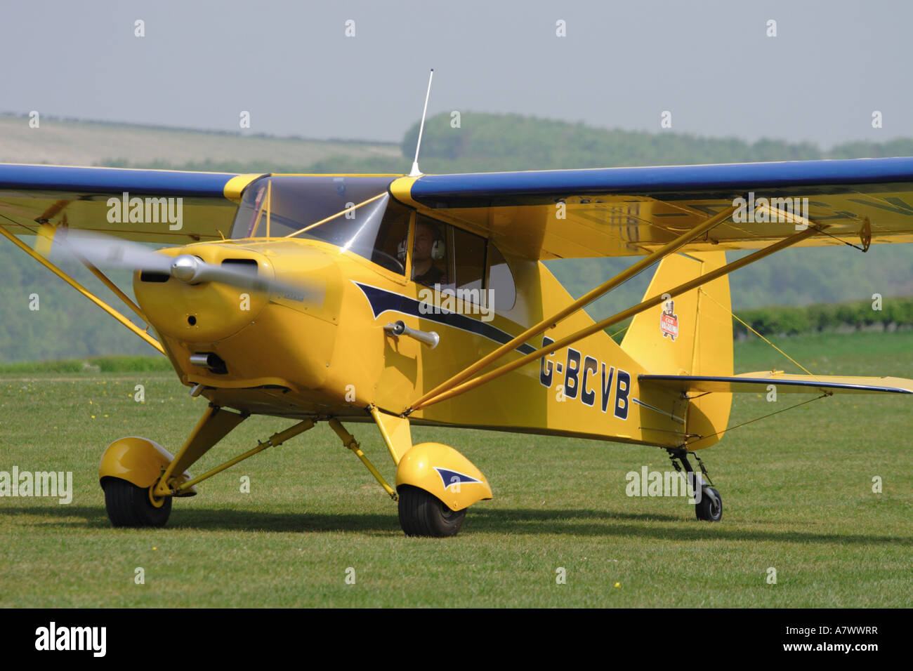 Piper Pa 17 Vagabond vintage light aircraft design from the 1940s Stock ...