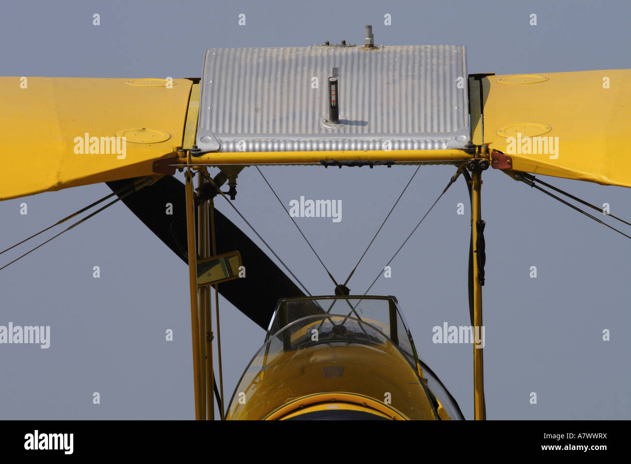 Dh82a tiger moth cockpit hi-res stock photography and images - Alamy