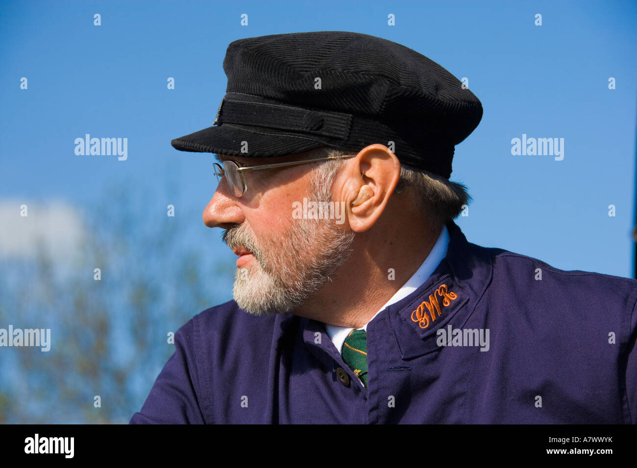 Vintage Great Western Railway steam train at Didcot Railway Centre May ...