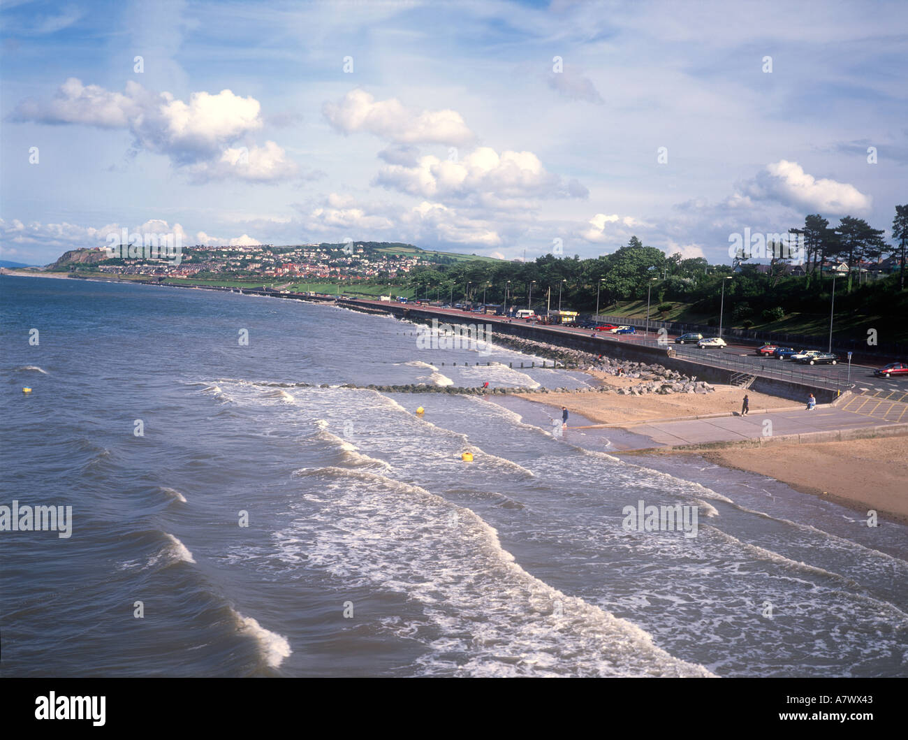 Promenade Colwyn Bay Conwy North West Wales High Resolution Stock ...