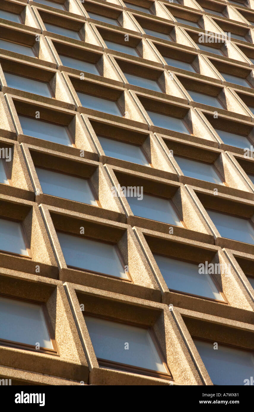Eighties High Rise Building Window Units Stock Photo - Alamy