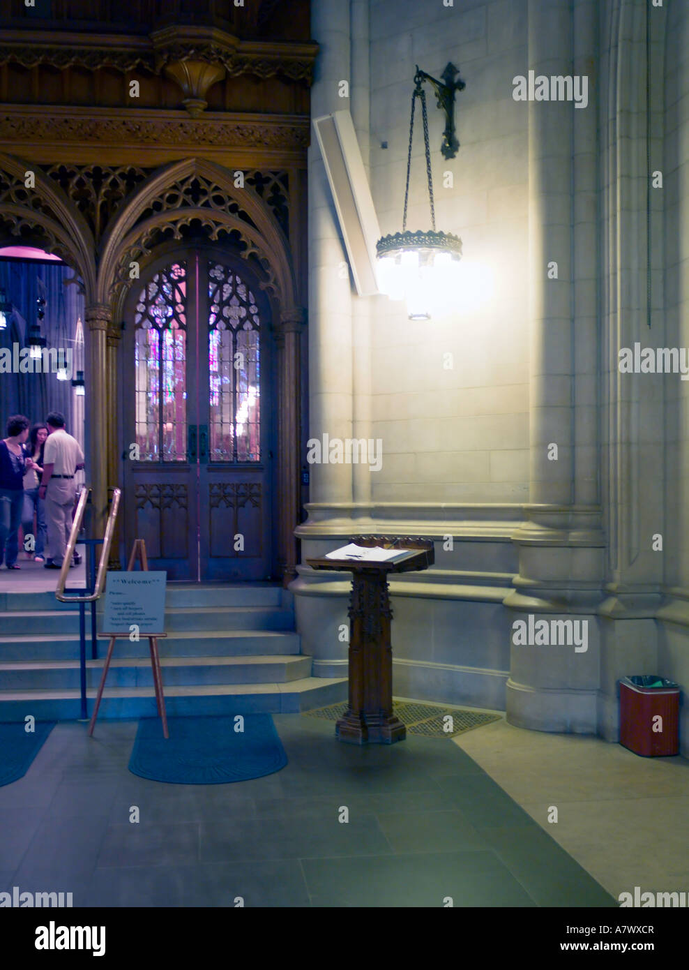 NORTH CAROLINA DURHAM Narthex of Duke University Chapel The architect ...