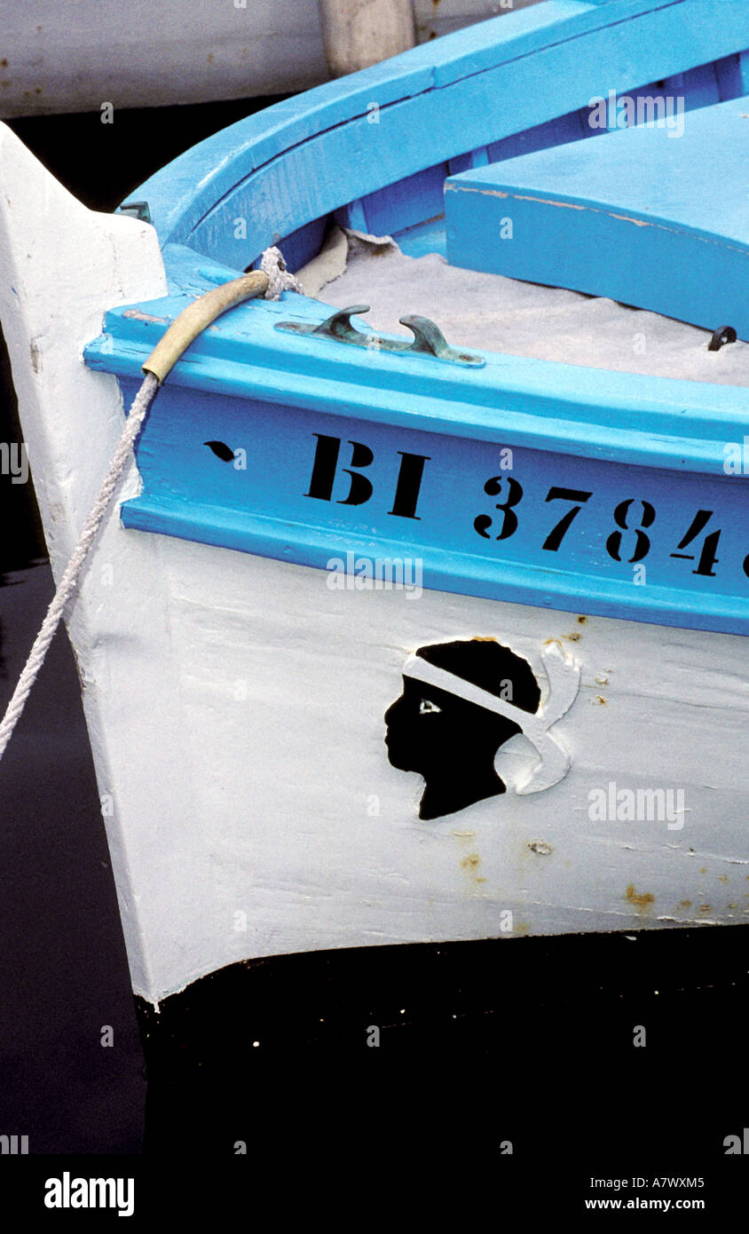 Fishing boat with a moor head hi-res stock photography and images - Alamy