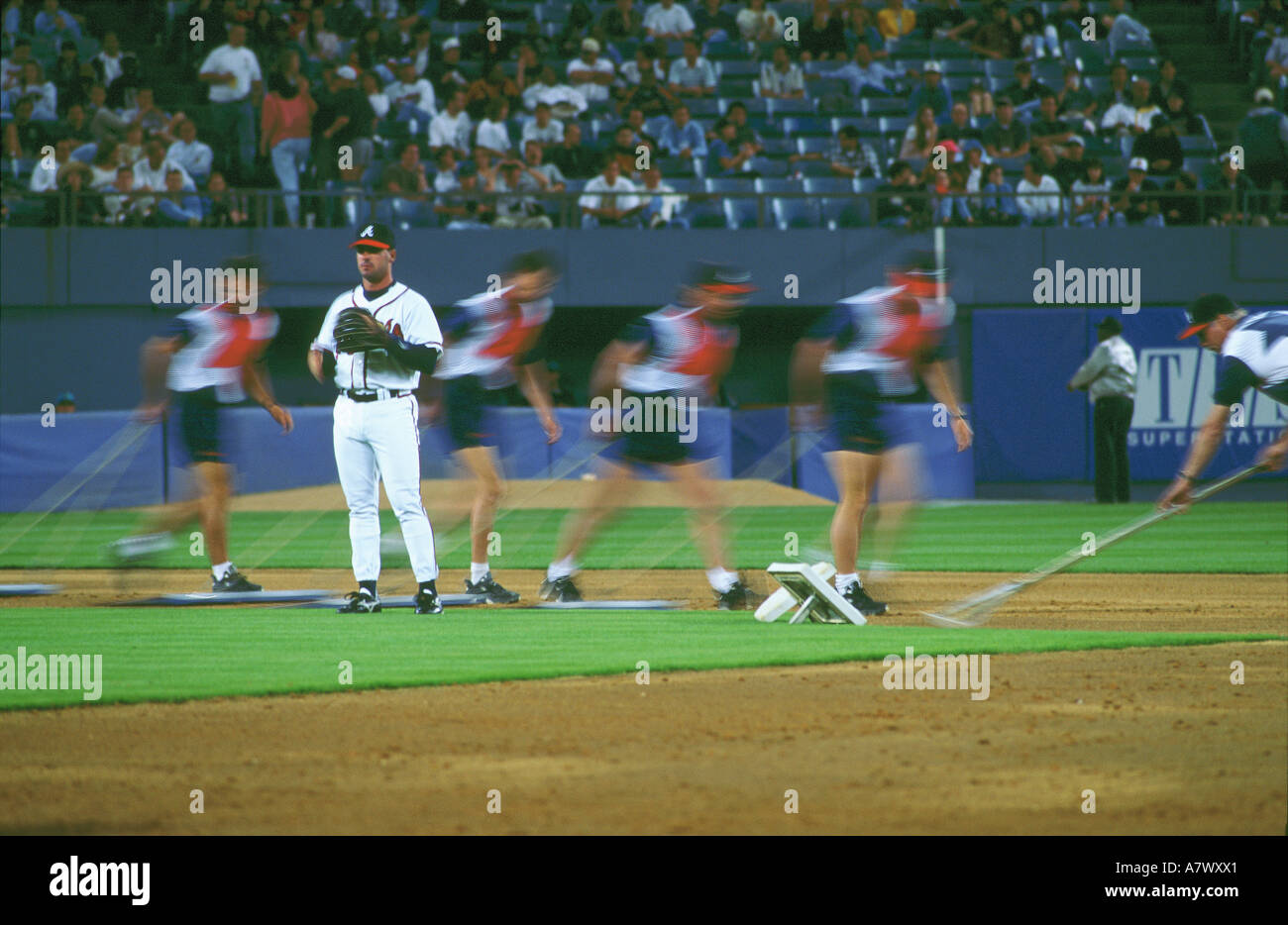 United States, Georgia, Atlanta, baseball stadium Stock Photo - Alamy