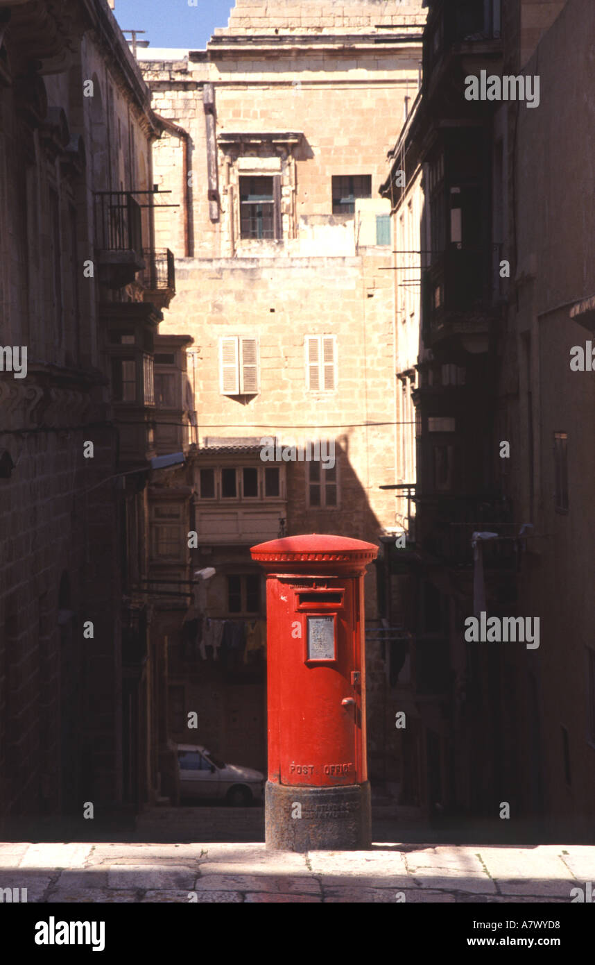 Malta postbox hi-res stock photography and images - Alamy