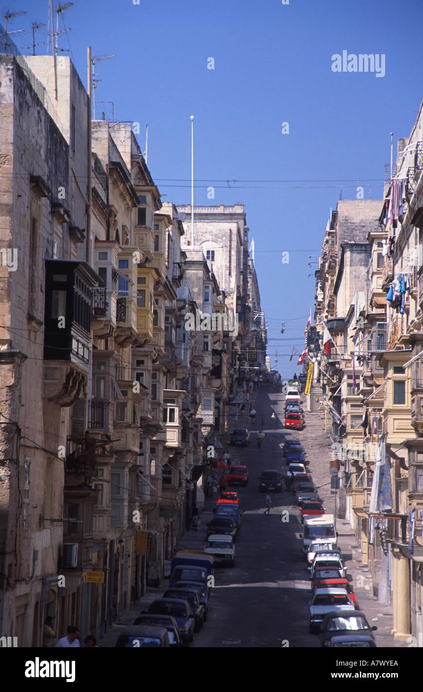 Malta valetta republic street hi-res stock photography and images - Alamy
