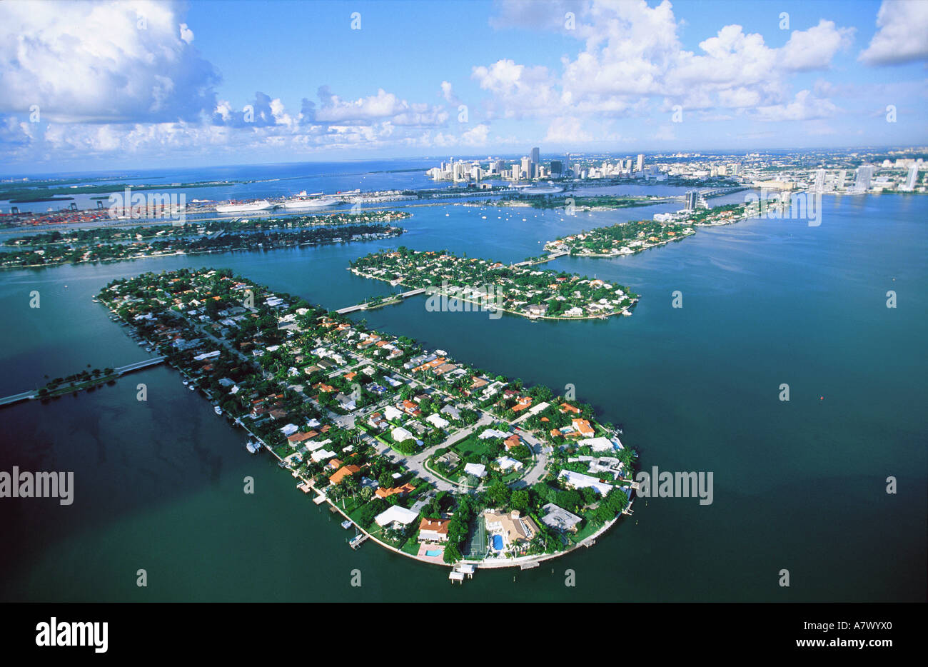 Miami overview hi-res stock photography and images - Alamy