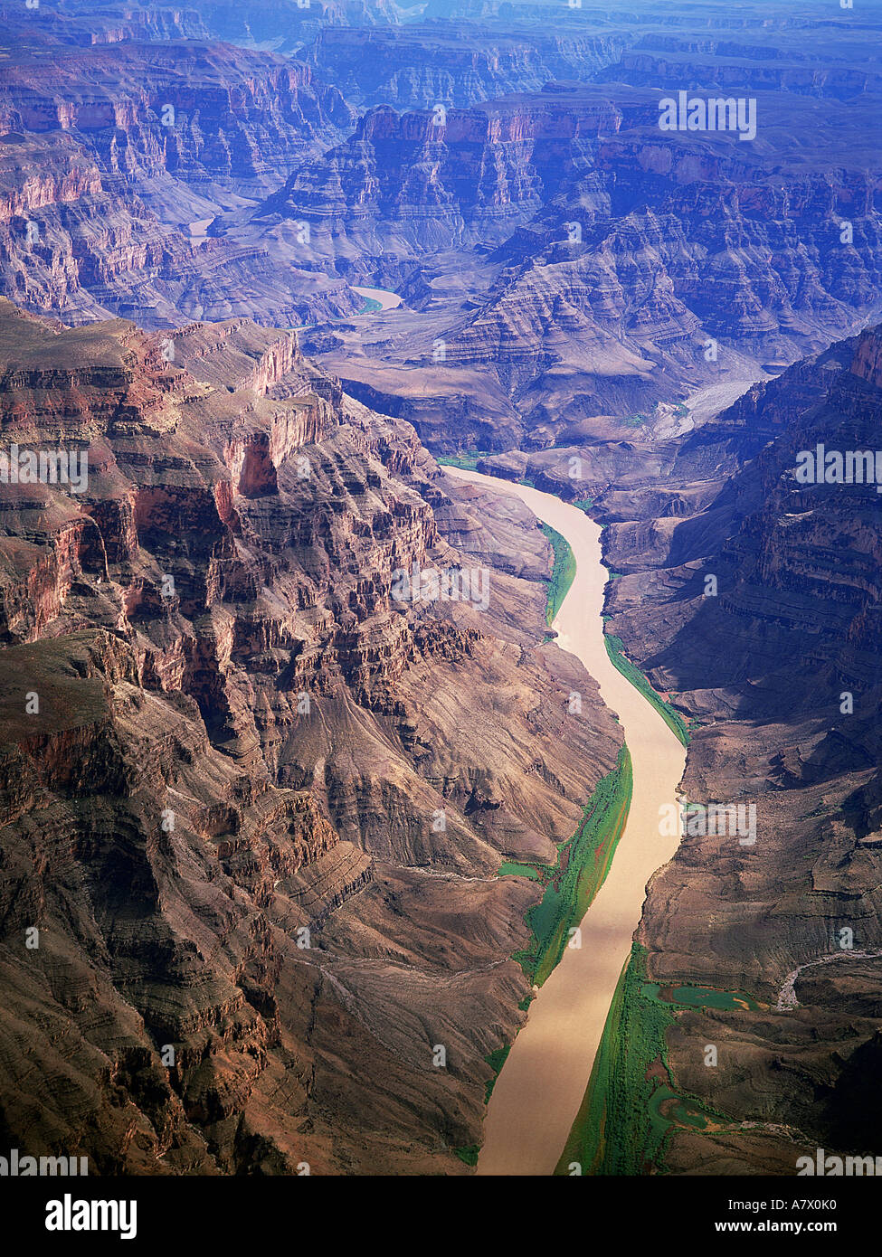 Aerial view colorado river arizona hi-res stock photography and images ...