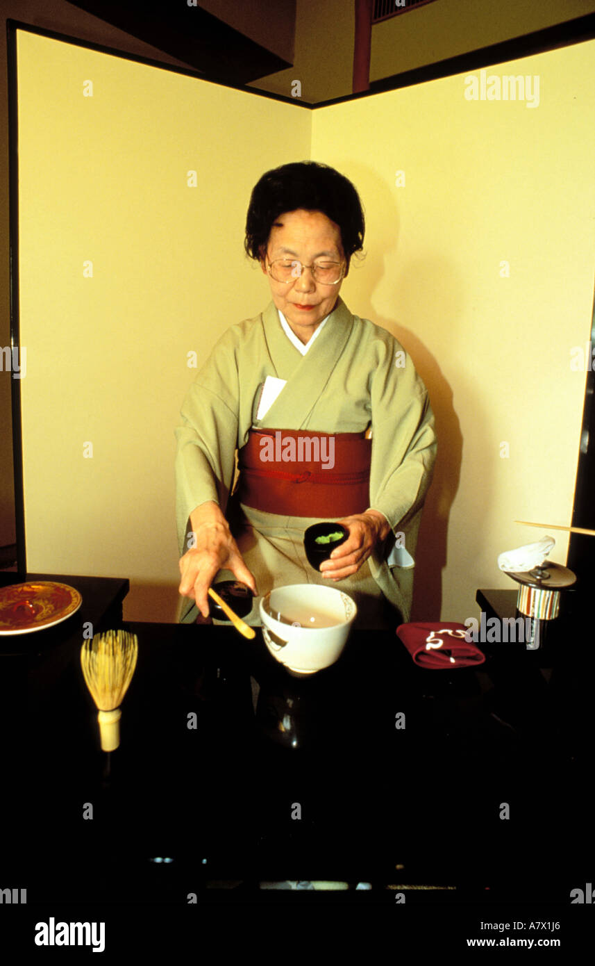 Japan, the Rite of the Tea Stock Photo - Alamy