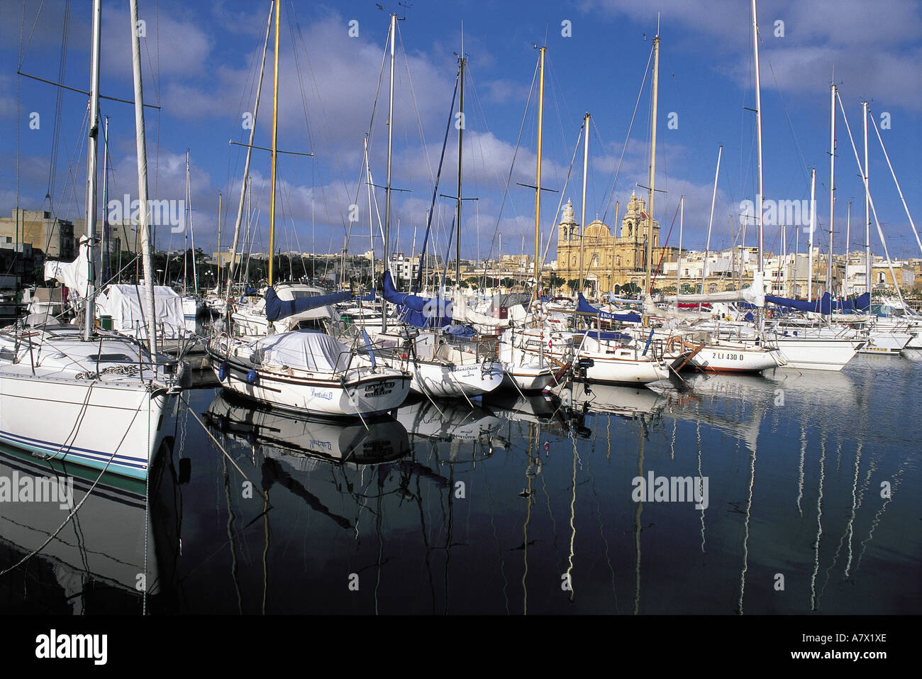 Msida marina malta hi-res stock photography and images - Alamy