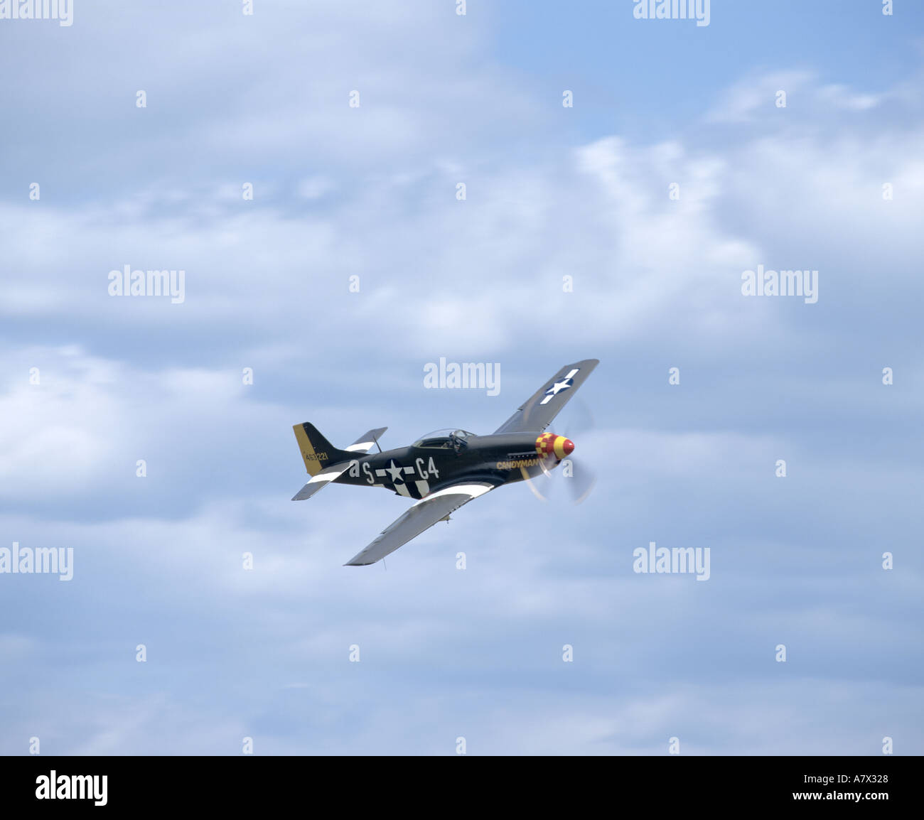 North American P51 Mustang fighter Stock Photo - Alamy