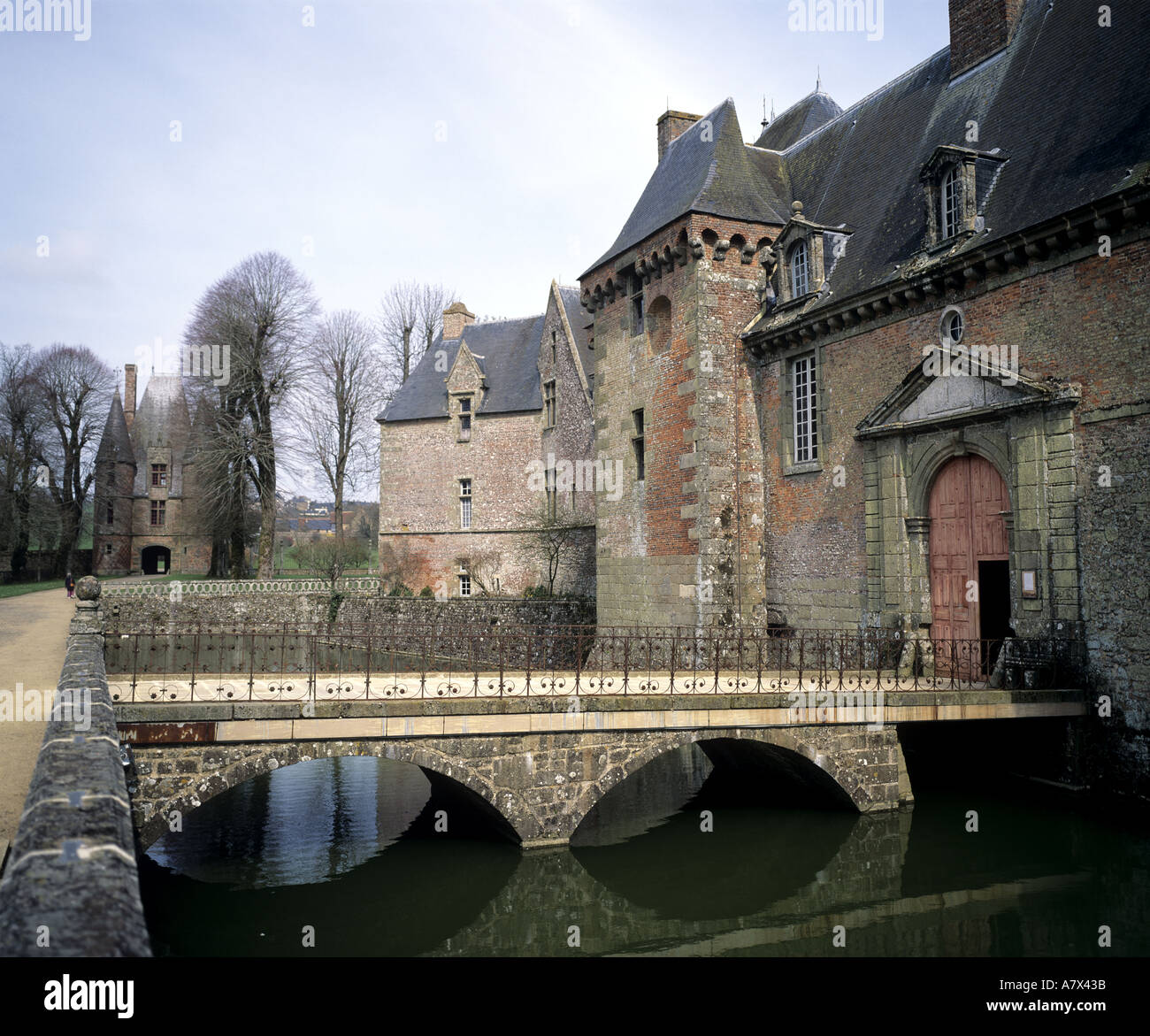 Carrouges castle hi-res stock photography and images - Alamy
