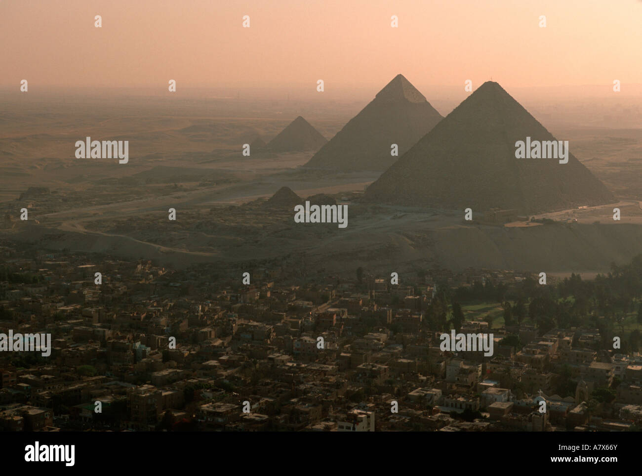 Egypt, Cairo, Giza pyramids Stock Photo - Alamy