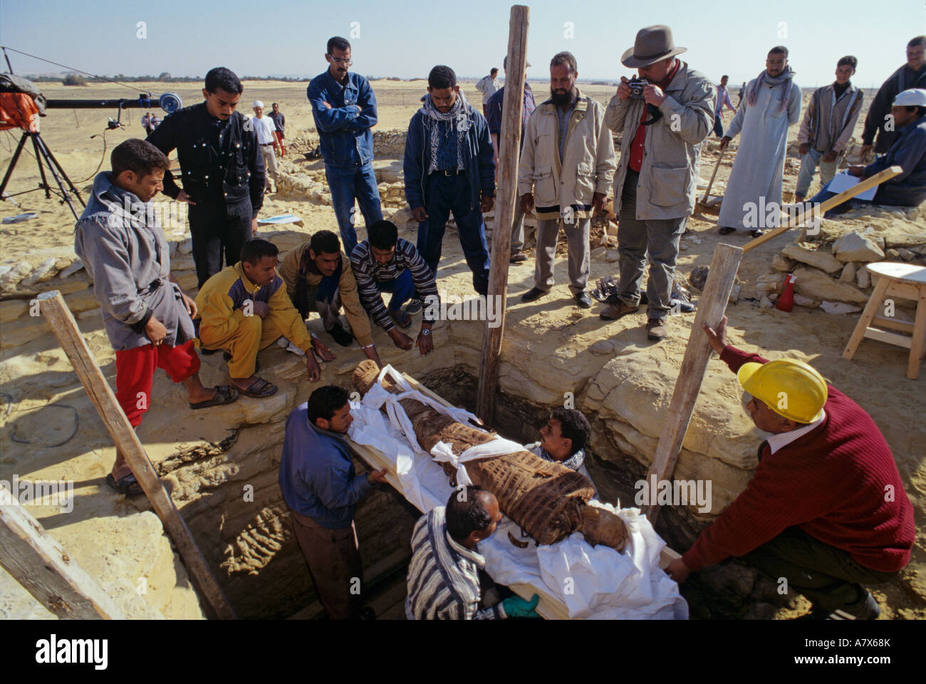 Egypt, Bahariya Oasis, Valley of the Golden Mummies, Bahariya Museum ...