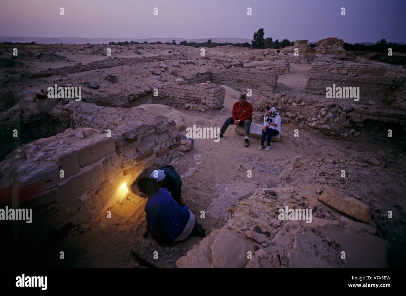 Egypt, Bahariya Oasis, Valley of the Golden Mummies Stock Photo - Alamy